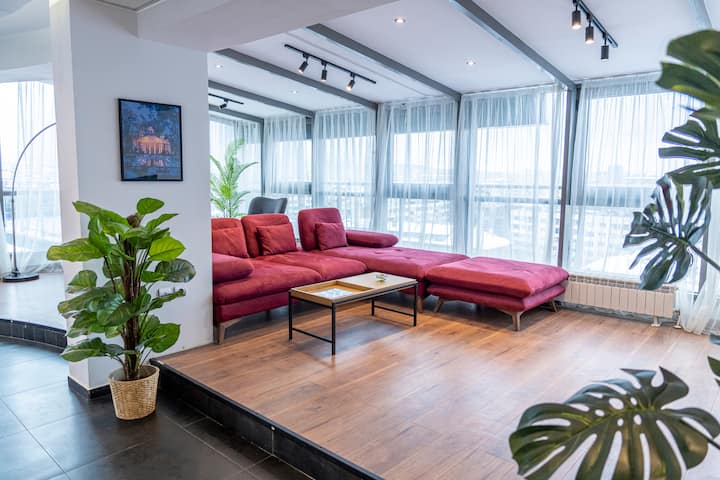 Venti Club 4-bedroom Penthouse With Panoramic View - Sofia