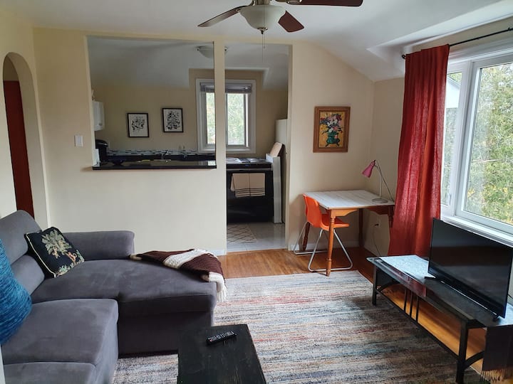 Cozy, Quiet 1-bedroom With Fireplace And City View - London