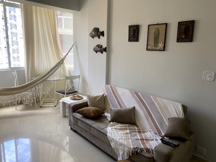 Apartamento Gonzaga Ao Lado Do Shopping Miramar. - Santos