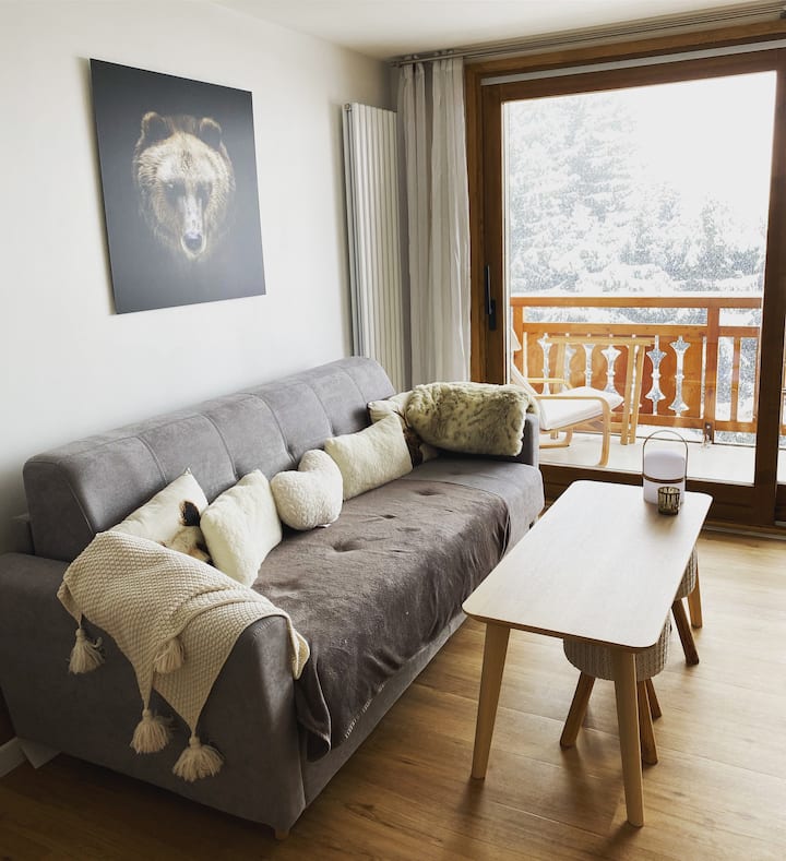 Les Diablotins - Cocon Cosy, Vue Sur Les Pistes - Lac du Plan
