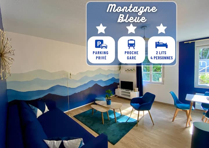 La Montagne Bleue | Parking Privé | Proche Gare - ibis Styles Beauvais