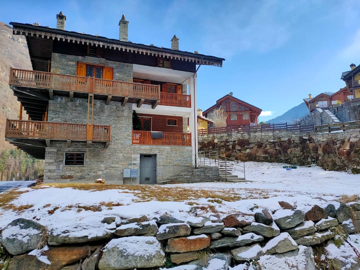 Ca'frassati Appartamento Campertogno 1 Piano - Alagna Valsesia