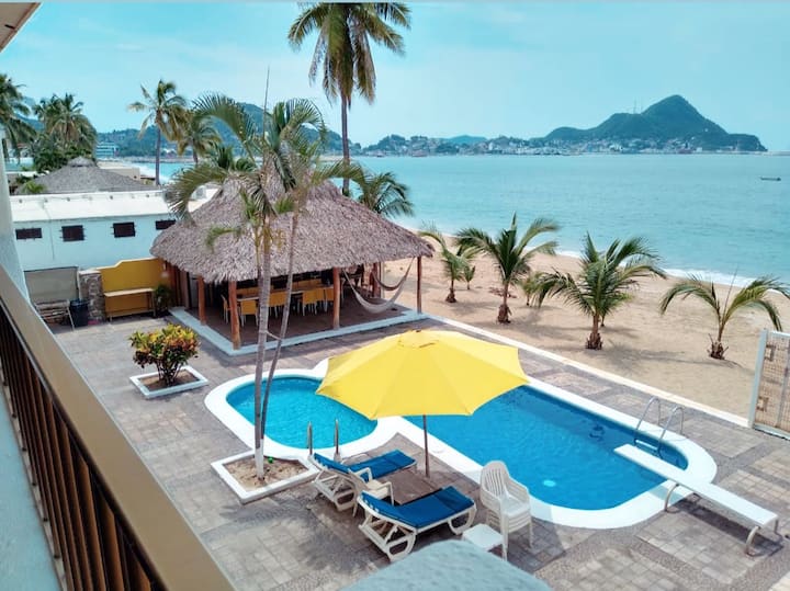 Cómodo Departamento Frente Al Mar - Manzanillo, Colima, Mexico