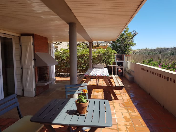 Studio 2/4 P Dans Maison Sur Plage - Valras-Plage