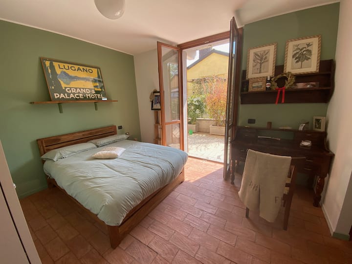 Camera Con Bagno Privato E Accesso A Giardino - Milan