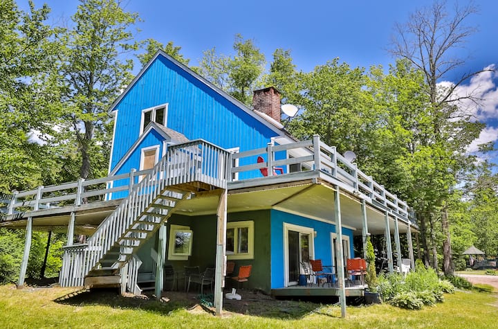 Log Cabin Hot Tub Pool 360 Degrees Of Mountain - Hudson Valley, NY