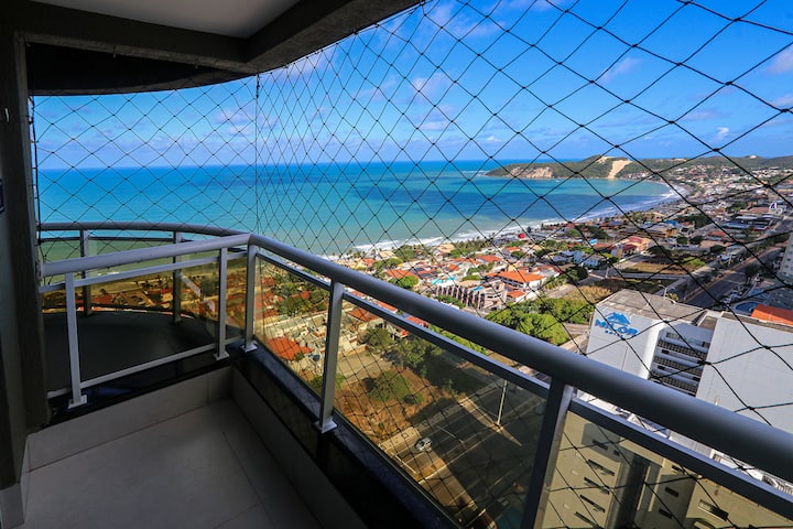※Novo※ponta Negra Vista Mar & Localização Perfeita - Brazil
