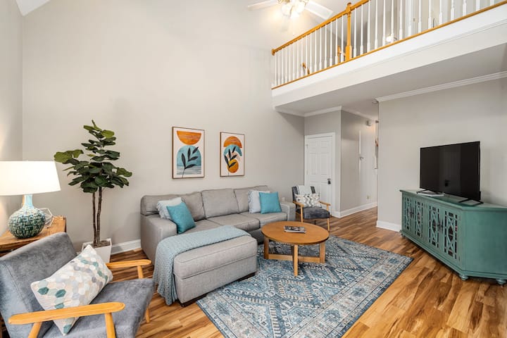 2 Bed 2 Bath Home Near Dt Cary & Rdu | King Bed - Cary, NC