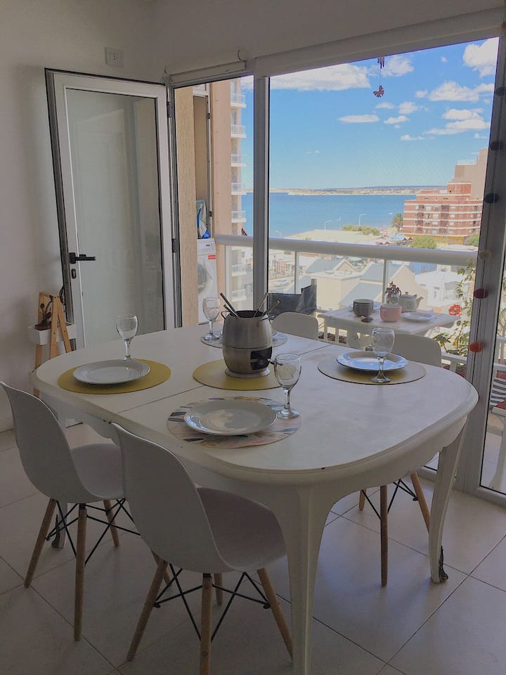 Golfo Azúl: Vista Al Mar, A Metros De La Playa - Puerto Madryn