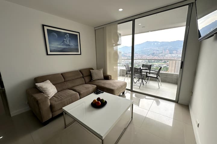Modern 3br Apt For 6 W/ Ac And Pool - Envigado