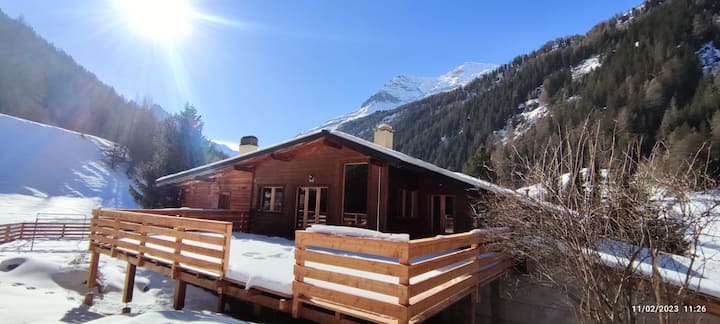 Chalet De Pralong, Appartement 17 Personnes, Zinal - Zinal