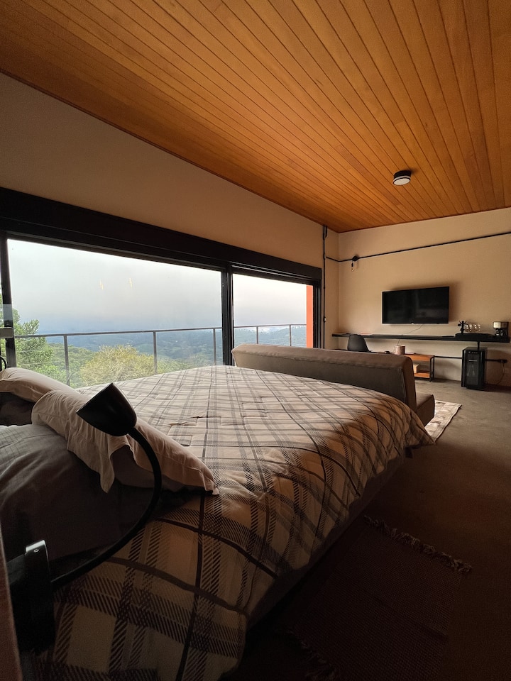 Chalé Vinhedo: Vista Exuberante Para As Montanhas - Brasil