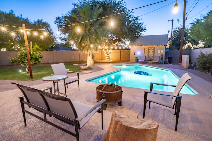 Casa Melrose Phx - 4bd/3ba King Bed Large Backyard - Phoenix