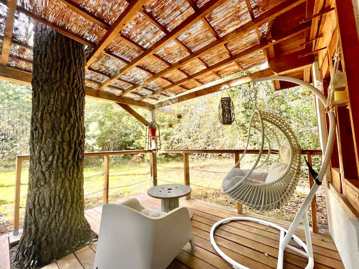 Cabane De Charme En Pleine Forêt - Domaine Temali - Labouheyre