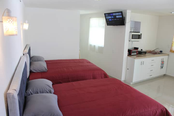 Completo Y Cómodo Loft #16 En Zona Angelópolis - Puebla