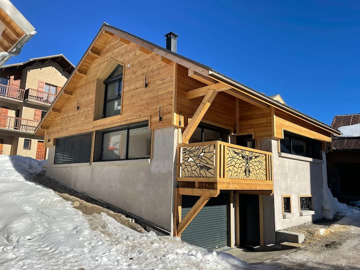 Chalet Luxe Au Coeur De La Station - Montgenèvre