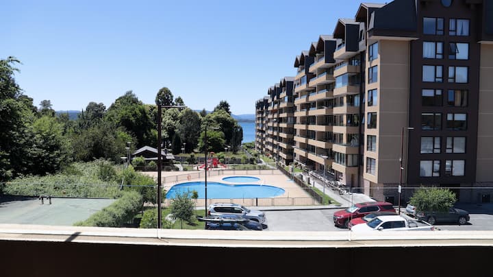 Departamento En Condominio Con Piscina - Villarrica