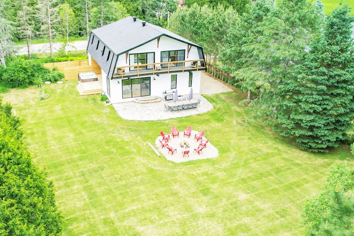 Spa | Plage 2min | Terrasse+bbq | Wifi+ | Babyfoot - Quebec