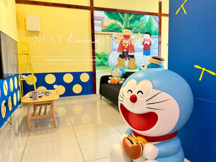 💙Hot!💙nesthome Doraemon Suite【atari Game ᛫Netflix】 - Johor Bahru