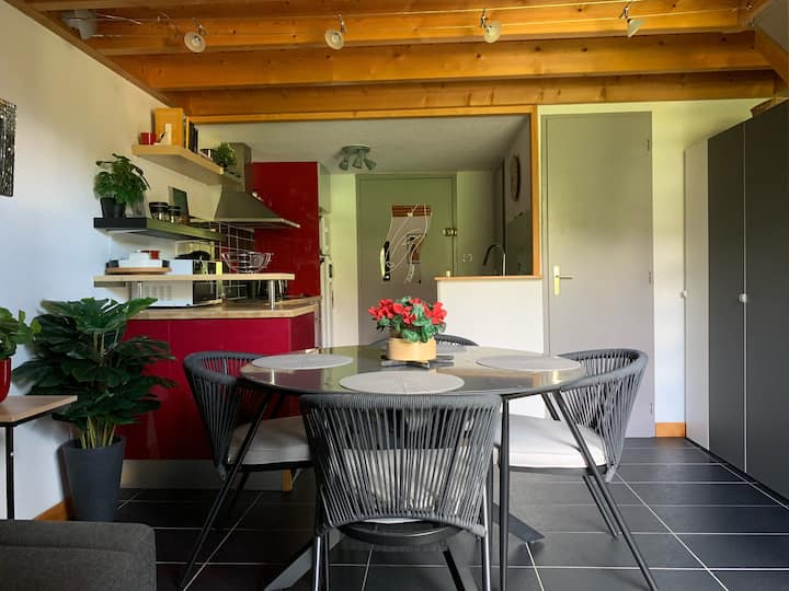Superbe Appartement Ambiance Chalet Dans Résidence - Les Rousses