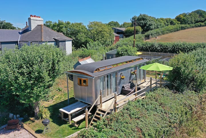 Charming Shepherds Hut , Close To Totnes - Totnes