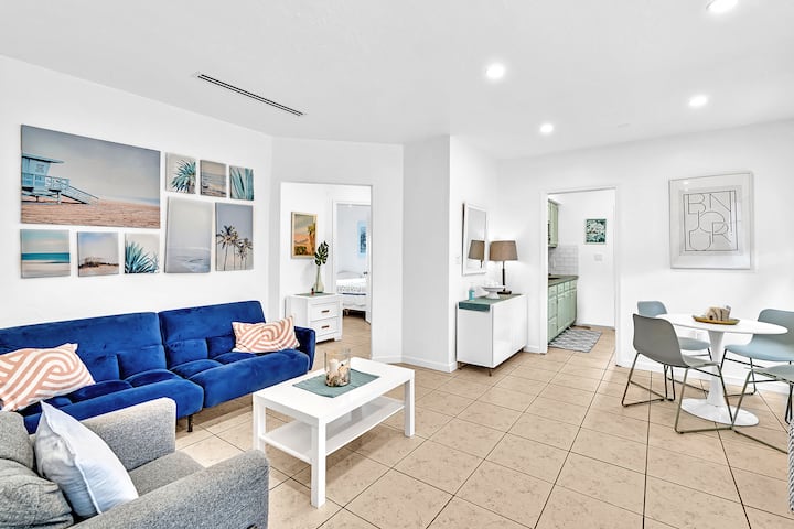 Maison De Plage Floridienne Avec Jardin Tropical - Miami Beach