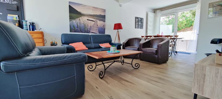 Villa Helena - Climatisée - Bord De Seine - Jardin - Vaux-le-Pénil