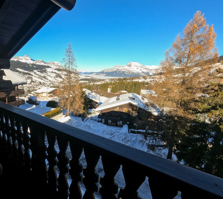 Ski In&out - Mont Blanc View Appartment On Piste - Crest-Voland