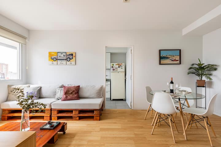 1bdrm Apt. Sunny, Cozy & Vintage - Fully Equipped - Buenos Aires