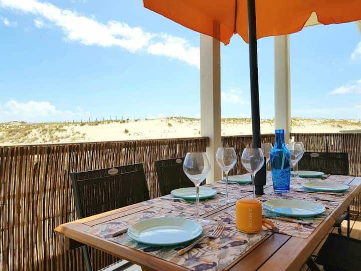 Appartement Dune à 50 M De L'océan Avec Piscine - Biscarrosse