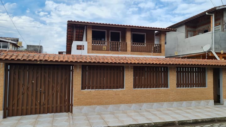 Casa Aconchegante No Bairro Itaguá Em Ubatuba/sp - Ubatuba