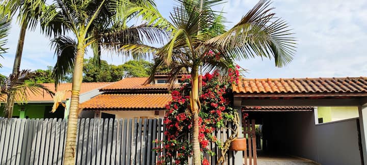 Linda Casa C/piscina, Ar E Conforto Próximo Do Mar - Itapoá