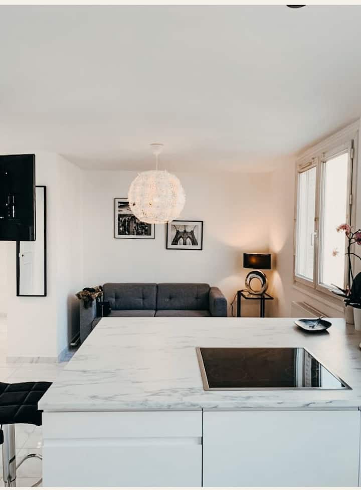 Apart 70m2 10min Du Centre Ville👀❤️ Tram C / Bus C3 - Grenoble