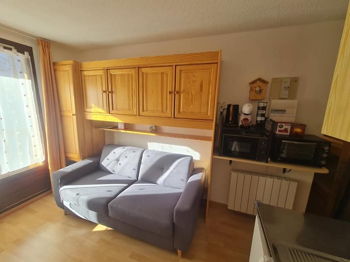Studio Pour 4 Personnes - Puy-Saint-Vincent