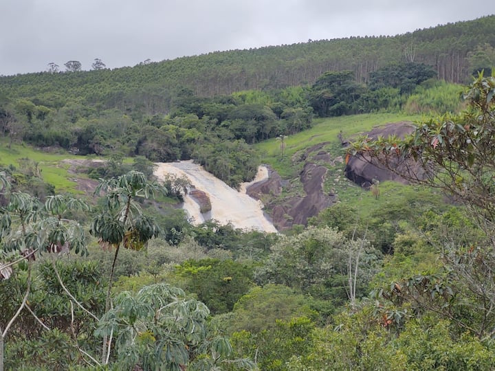 Casa De Campo Aconchegante Com Cachoeira - Guararema