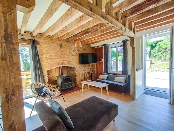 "Campagne": Charmant Plain-pied  Jardin/terrasses - Saulieu