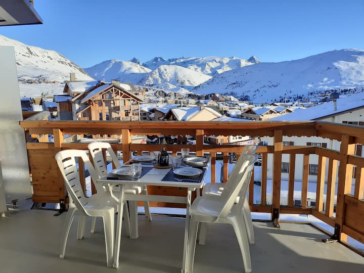 Bel Appartement Au Pied Des Pistes - L'Alpe d'Huez