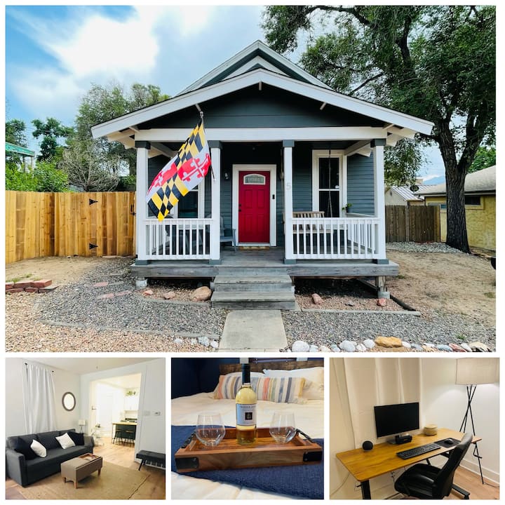 Cozy Colorado Cottage - Private Unit, Fast Wifi - Manitou Springs, CO