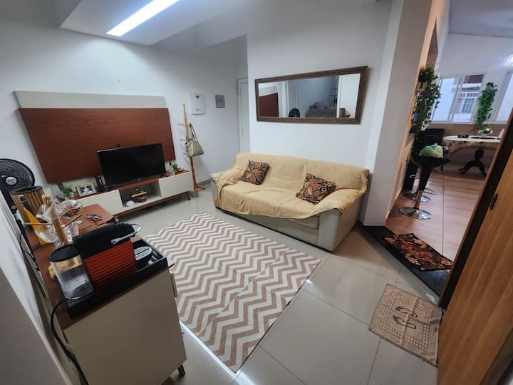 Copa Star. Lindo Ap. Em Copa, Próximo à Praia. - Rio de Janeiro