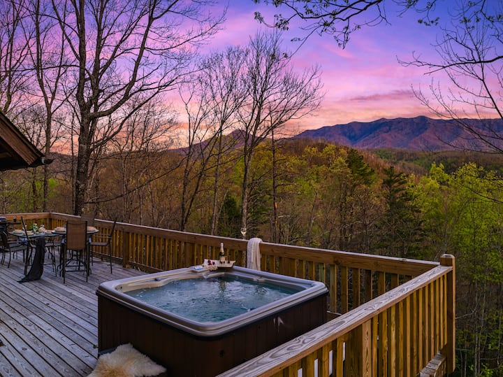 Privatespace+marchdeals! Views/hottub/2mi To Gburg - Gatlinburg, TN