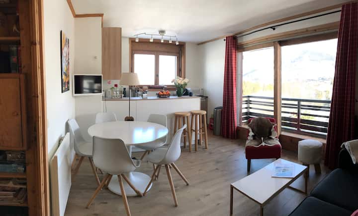 Sur Les Pistes De Rochebrune - Megève