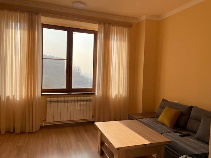 Sunny Flat With A Scenic View - 耶烈萬