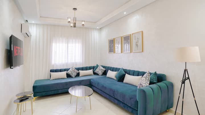 Joli Appartement Climatisé Au Centre De Marrakech - Marrakesh