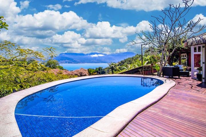 Casa_pitanga_ilhabela. Condomínio-piscina Aquecida - Ilhabela
