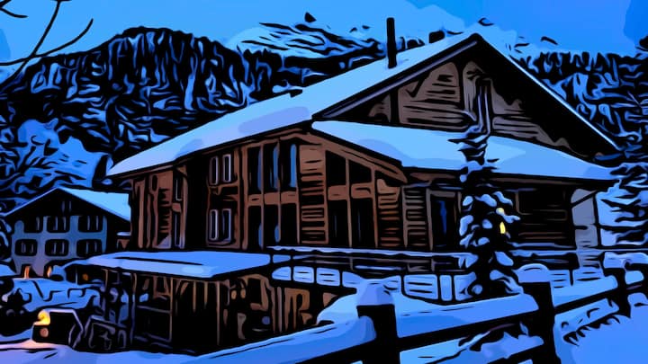 Grosse Familienwohnung Mit Grossem Balkon - Mürren