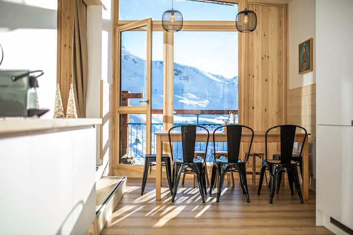Arc 2000 Superbe Appartement Sur Piste 10/12 Pers - Arc 1800