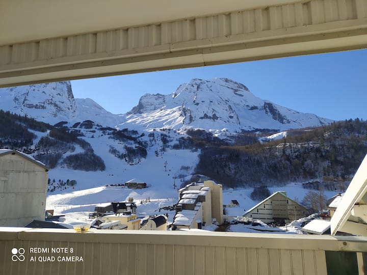 Appartement Gourette 1 Ch 8 Pers 200 M Des Pistes - Laruns
