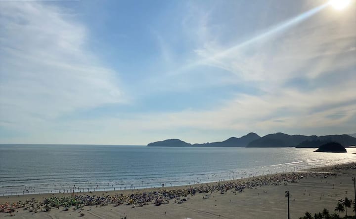 Apartamento Completo Em Frente A Praia Do Gonzaga - Santos