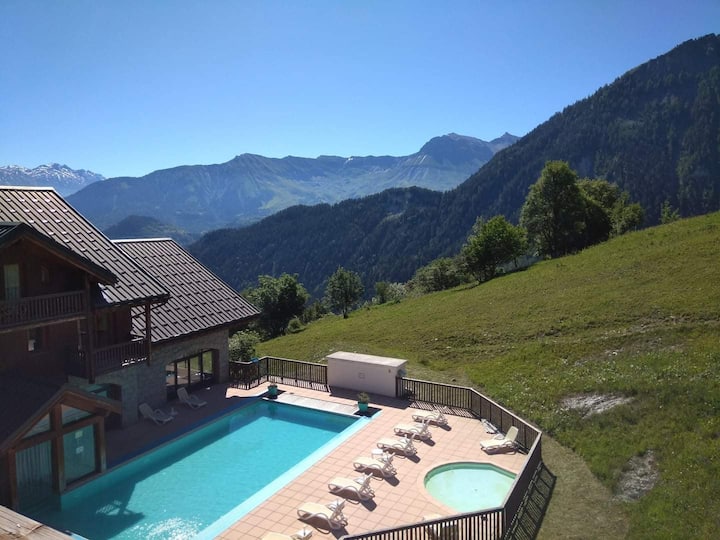 Studio - 4 Per. -  Pied Des Pistes Avec Piscine - Le Corbier