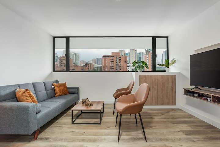 Go Living 603 · Modern 1bd Apt Near Milla De Oro &Ac By Housy Host - Medellín